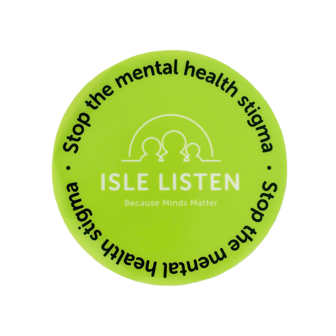 Stop the Stigma Car Sticker - IsleListen